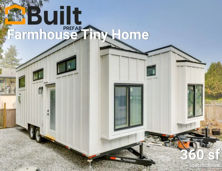 Farmhouse Tiny Home Deposit - Built Prefab